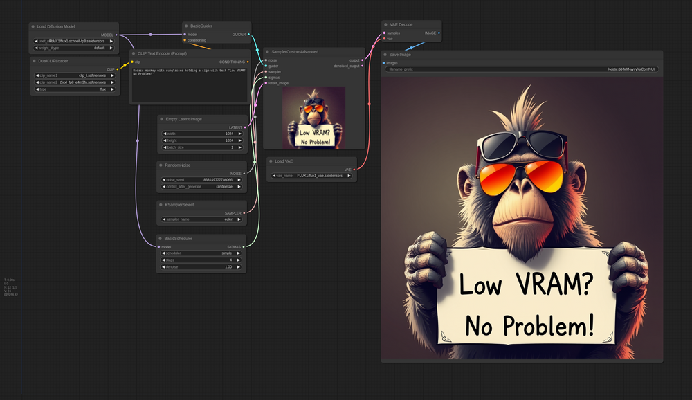 How to Run Larger Diffusion Models With Low VRAM in ComfyUI: A Guide for Running the New Flux ...